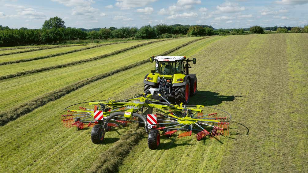 CLAAS LINER Dual-Rotor Central Swather - CLAAS Harvest Centre